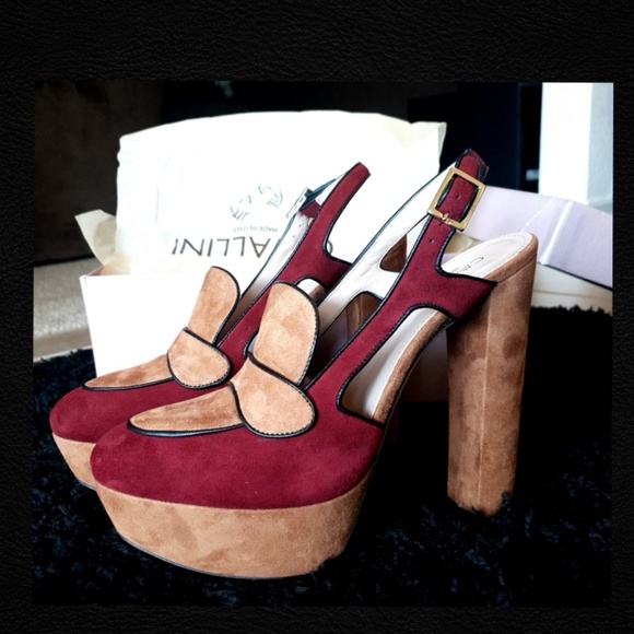 Cavallini | Shoes | Cavallini Burgundy Color Sandal 8 Made In Italy ...